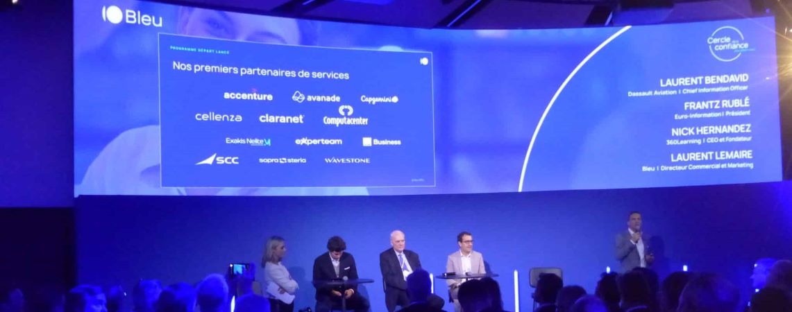 Bleu, la co-entreprise Capgemini-Orange, annonce la signature de ...